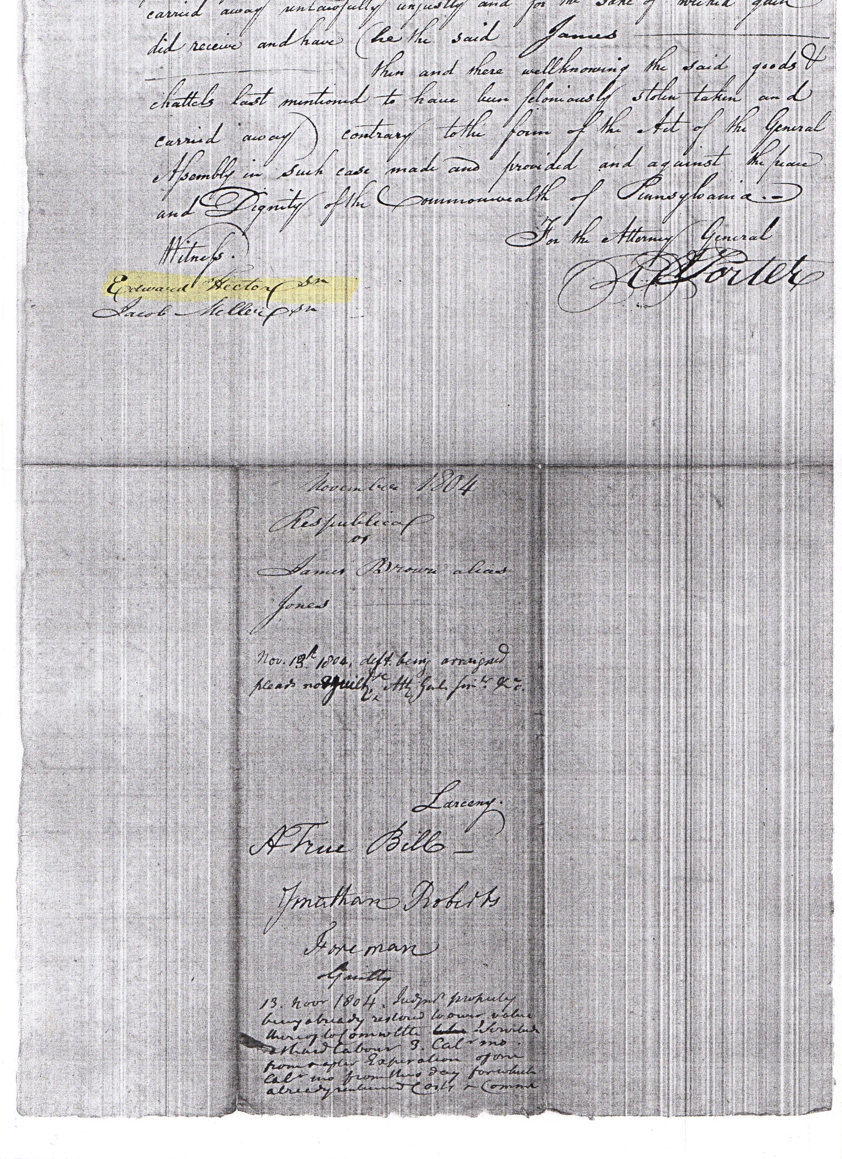 Edward Hector Research Documentation – Edward "Ned" Hector – Black ...